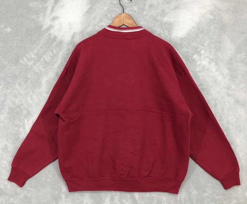 Vintage Morning Sun Roses Flower Embroidered Sweatshirt Floral Crewneck ...