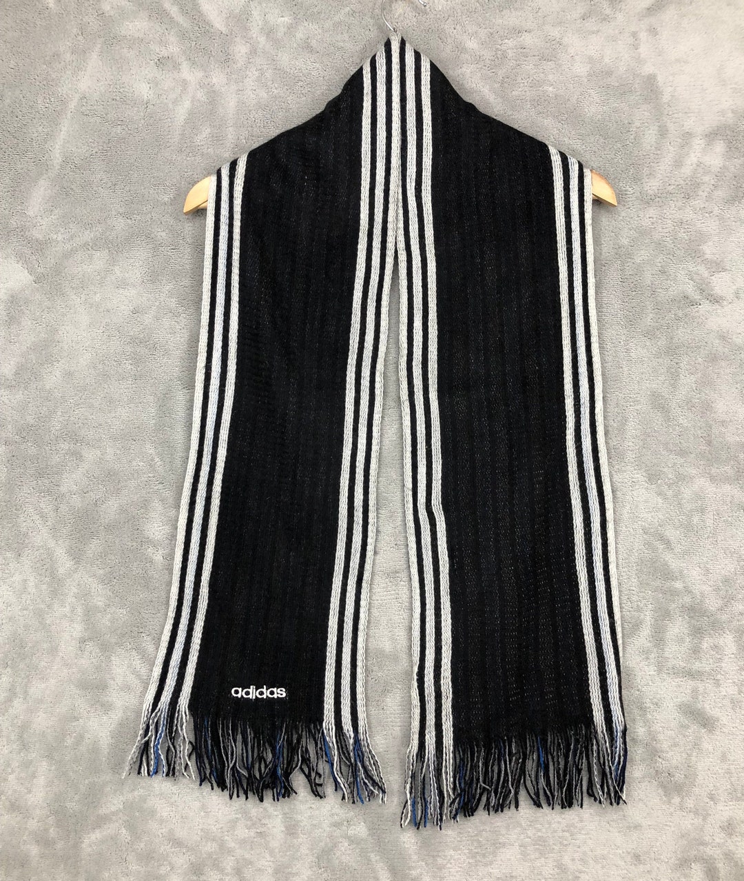 Vintage Adidas Scarf Muffler Neck Scarf Neckwear Neck Warmer Sports ...
