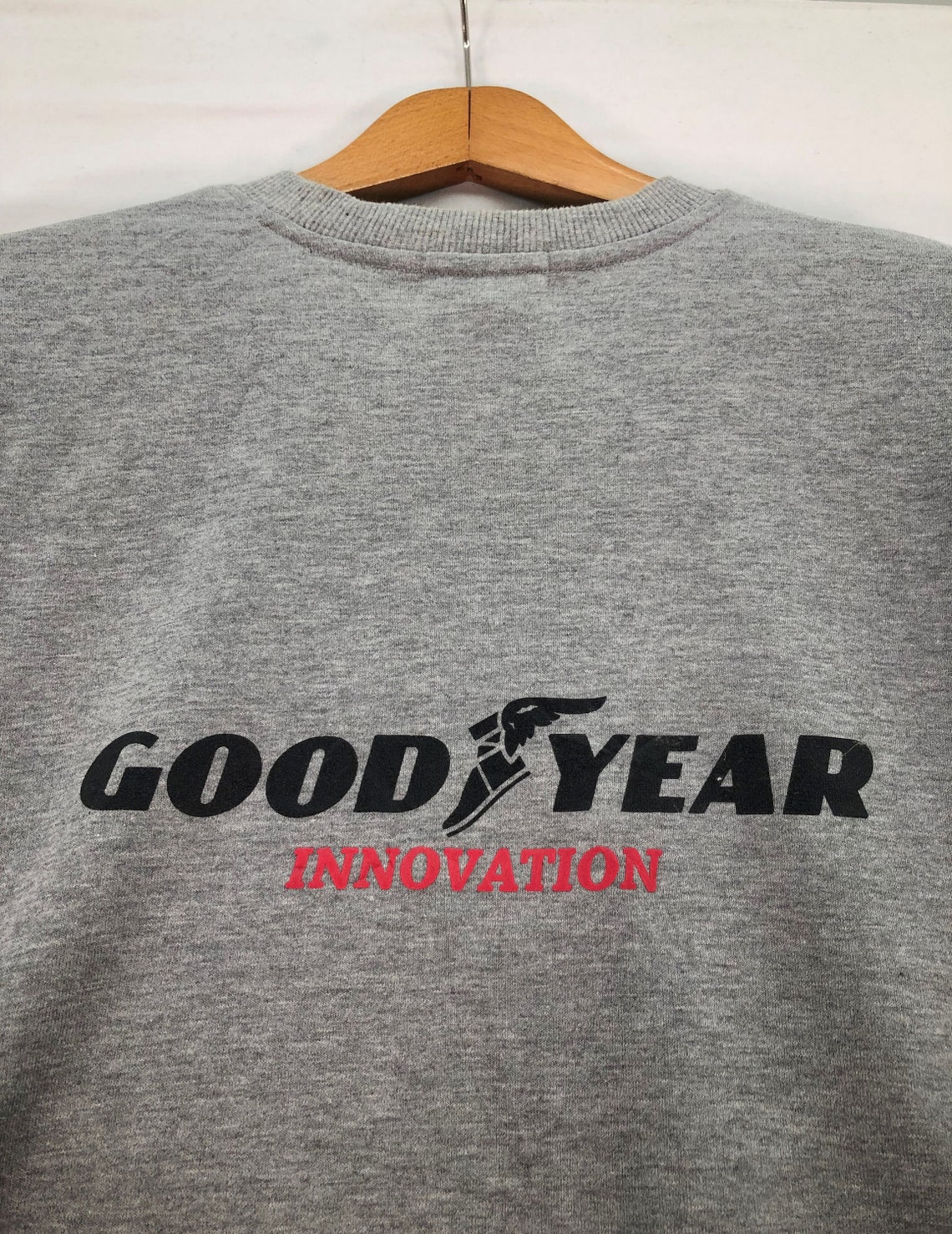 Vintage GOODYEAR Logo Sweatshirt Goodyear Crewneck Pullover - Etsy