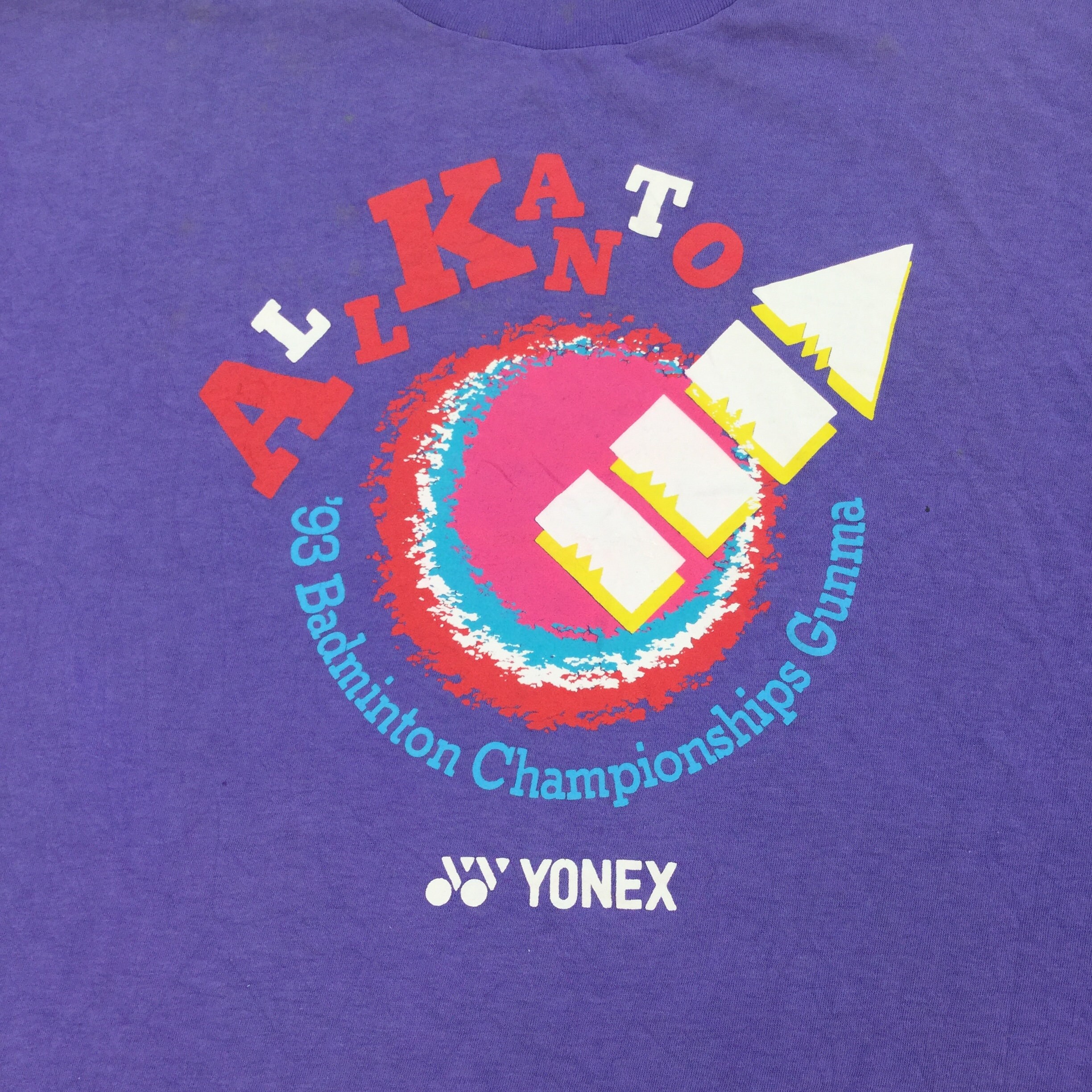 Vintage 90s YONEX BADMINTON T Shirt All Kanto Badminton | Etsy
