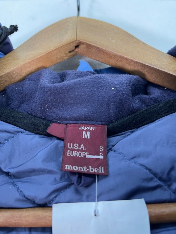 Vintage Mont Bell Blue Jacket Outdoor Sportswear Wint… - Gem