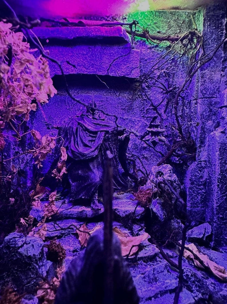 LOTR Witchking Nazgul, Lotr Book Nook,handcrafted Home Decor, Christmas ...