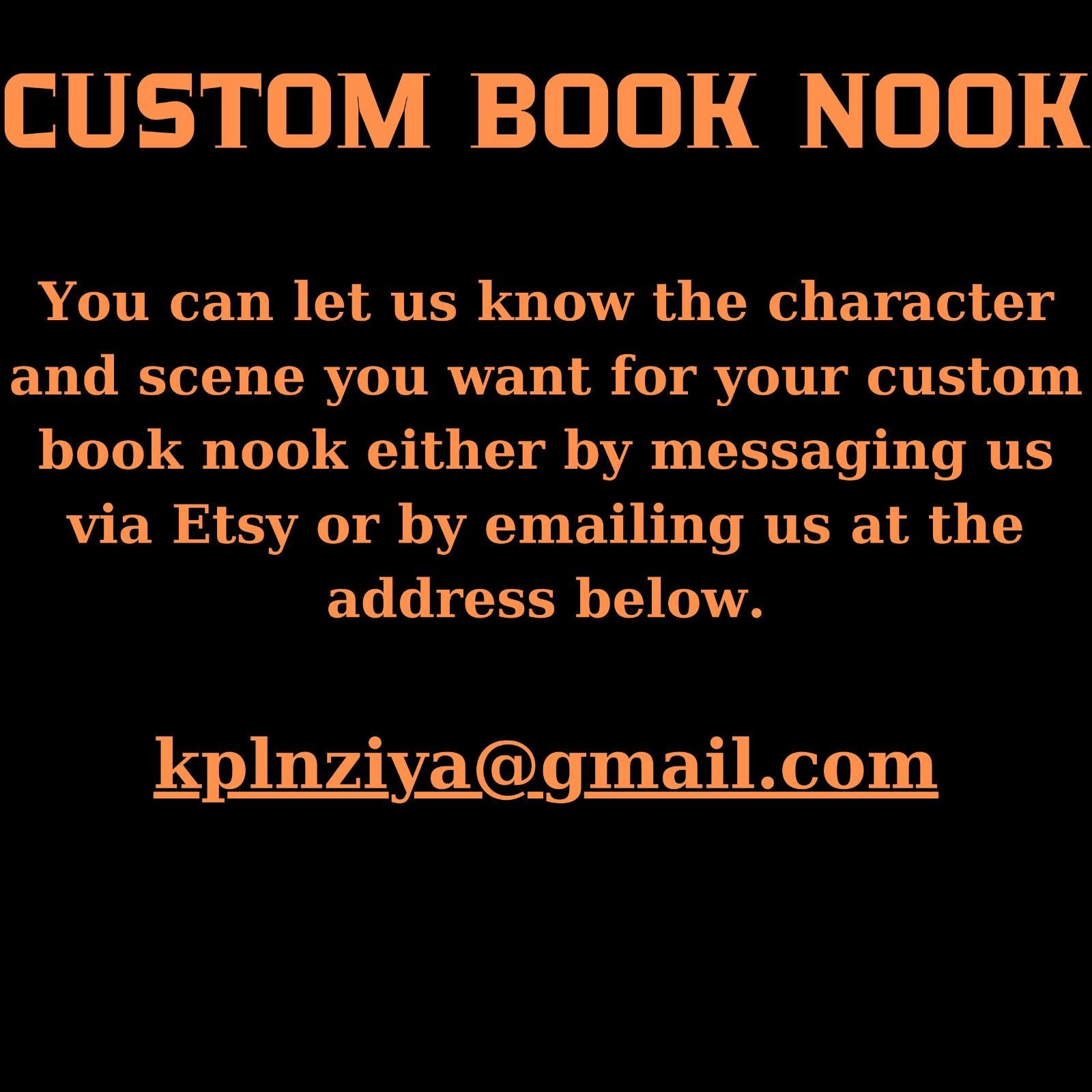 Magical Book Nook: Smaug Scene Shelf Insert Bookend, Handcrafted Home ...