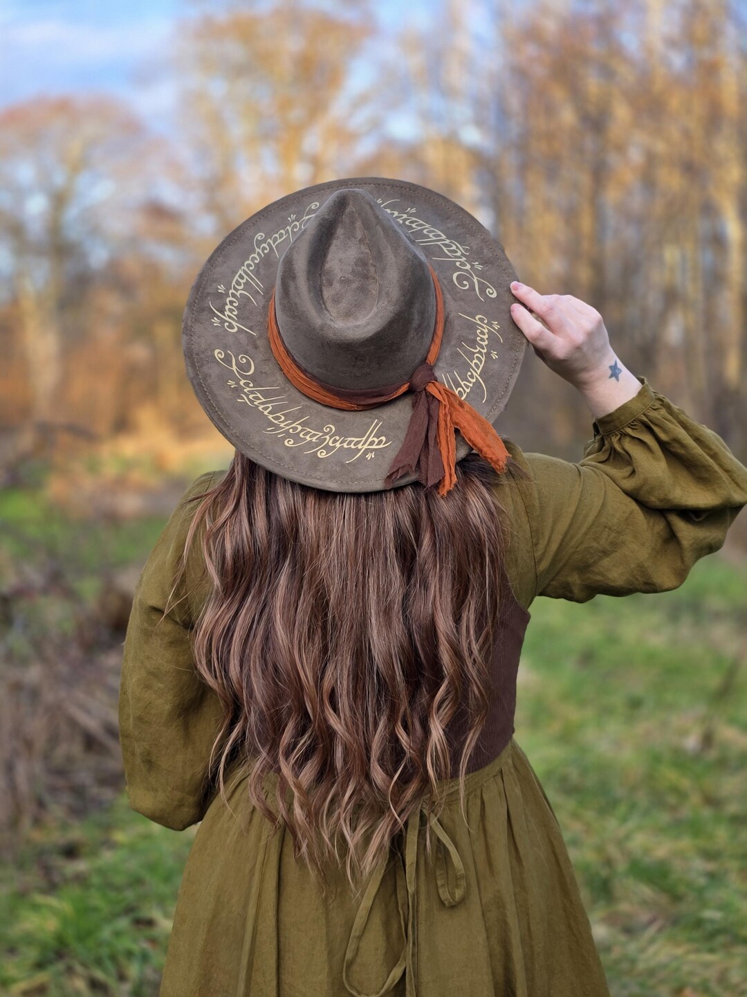 Fantasy Fedora Hats Lord of the Rings Inspired - Forest Collection - Etsy