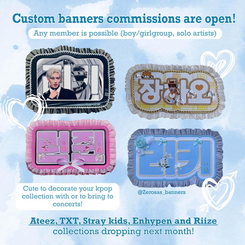 Kpop Banner - Etsy