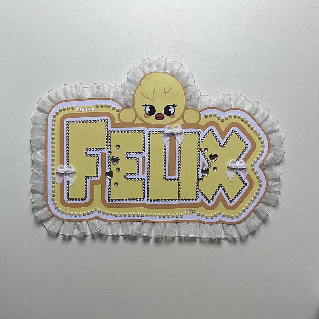 KPOP - Stray Kids SKZOO Felix Skz Banner Handmade + Also Available in ...