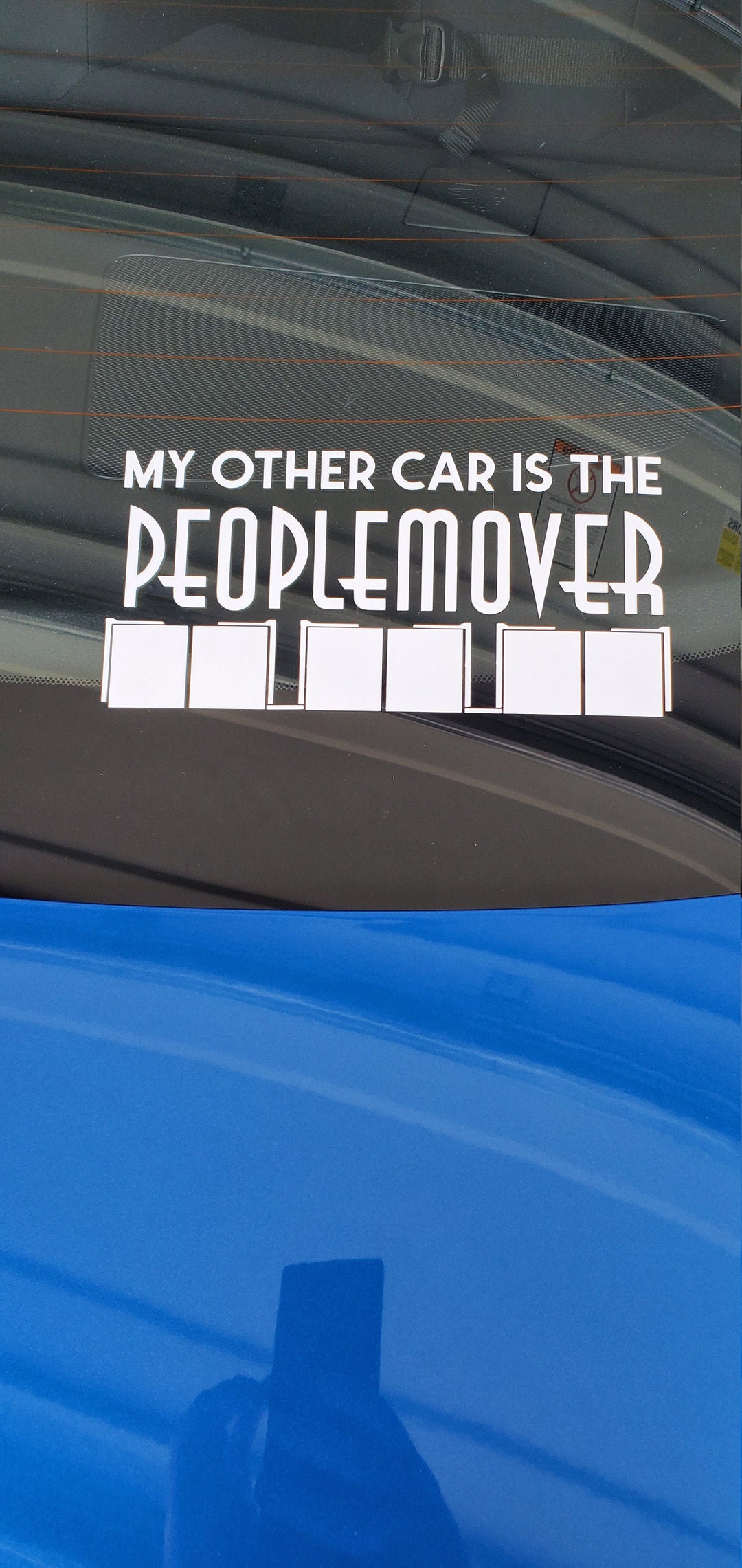 Peoplemover Car Decal - Tomorrowland Transit Authority - Etsy