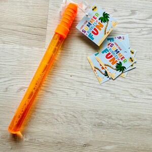 Summer Bubbles Printable Tag, Bubbles Tag, Summer Gifts, Student Gift ...