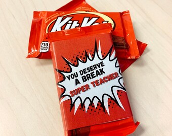 Kit Kat Wrapper - Etsy