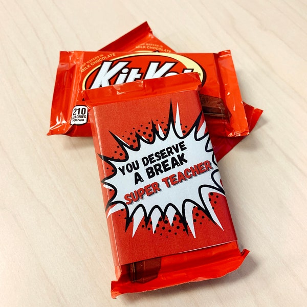 Kit Kat Wrapper - Etsy