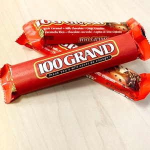 Teacher Appreciation 100 Grand Wrapper - Etsy