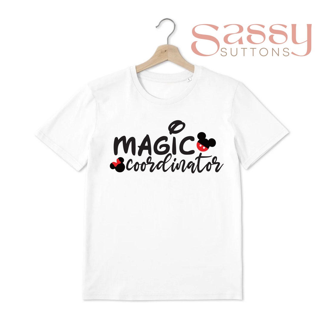 Magic Coordinator With Mickey SVG File - Etsy