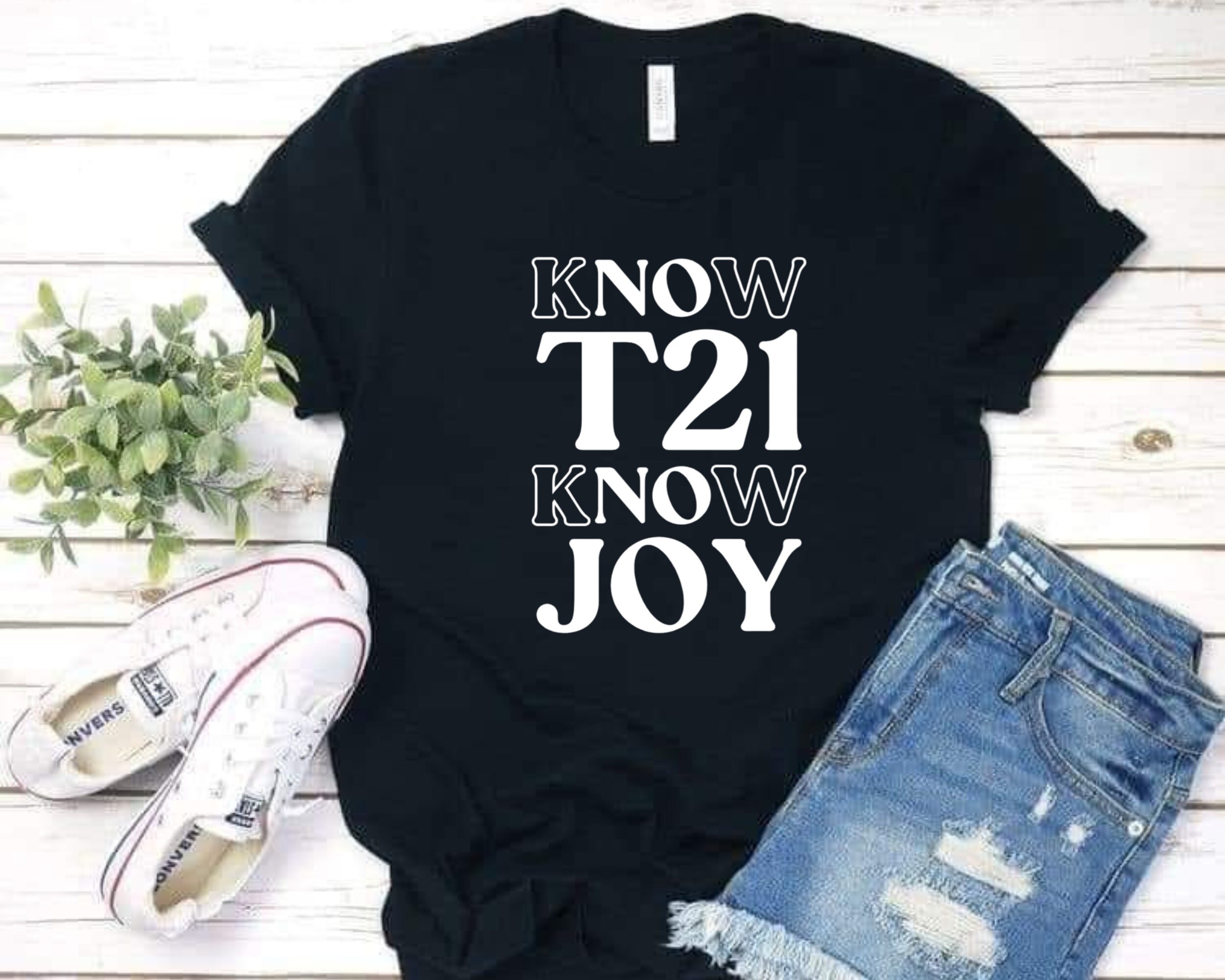 Down Syndrome Trisomy 21 T21 Awareness Shirt,know T21 Know Joy T-shirt ...