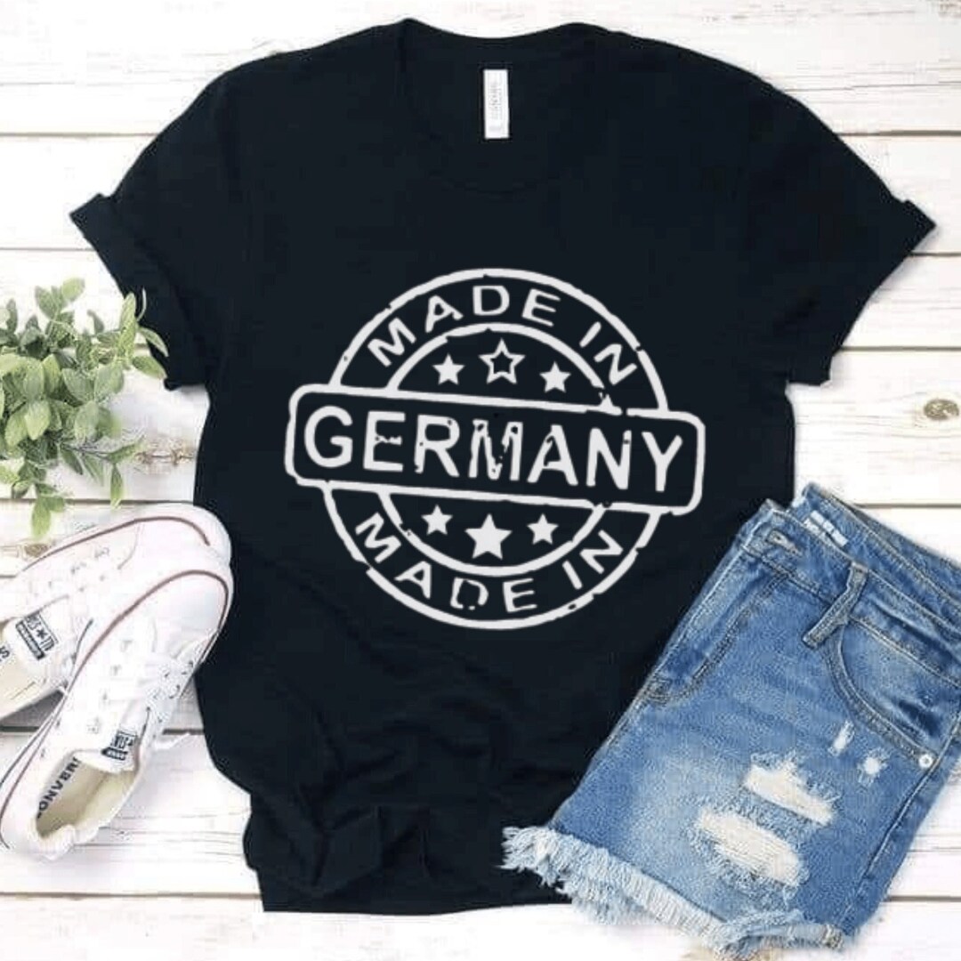 Made in Germany T-shirt, Made in Germany Stamp Shirt, Proud to Be ...
