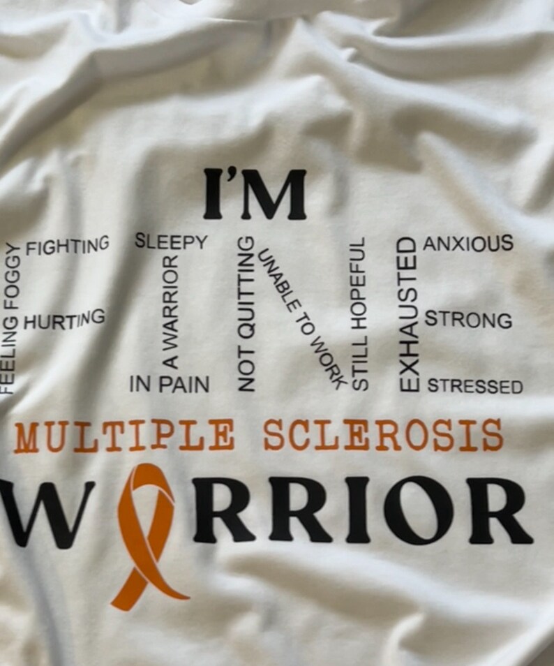 Multiple Sclerosis Warrior Shirt, Multiple Sclerosis Diagnosis ...