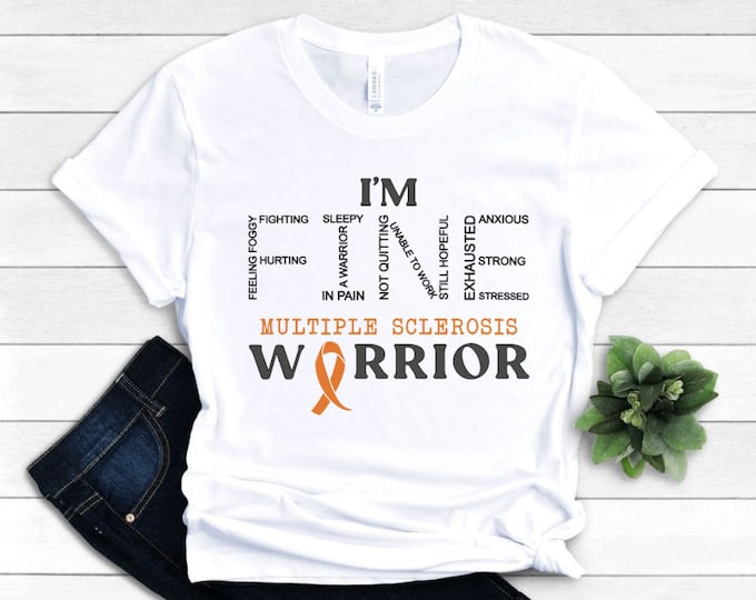 Multiple Sclerosis Warrior Shirt, Multiple Sclerosis Diagnosis ...