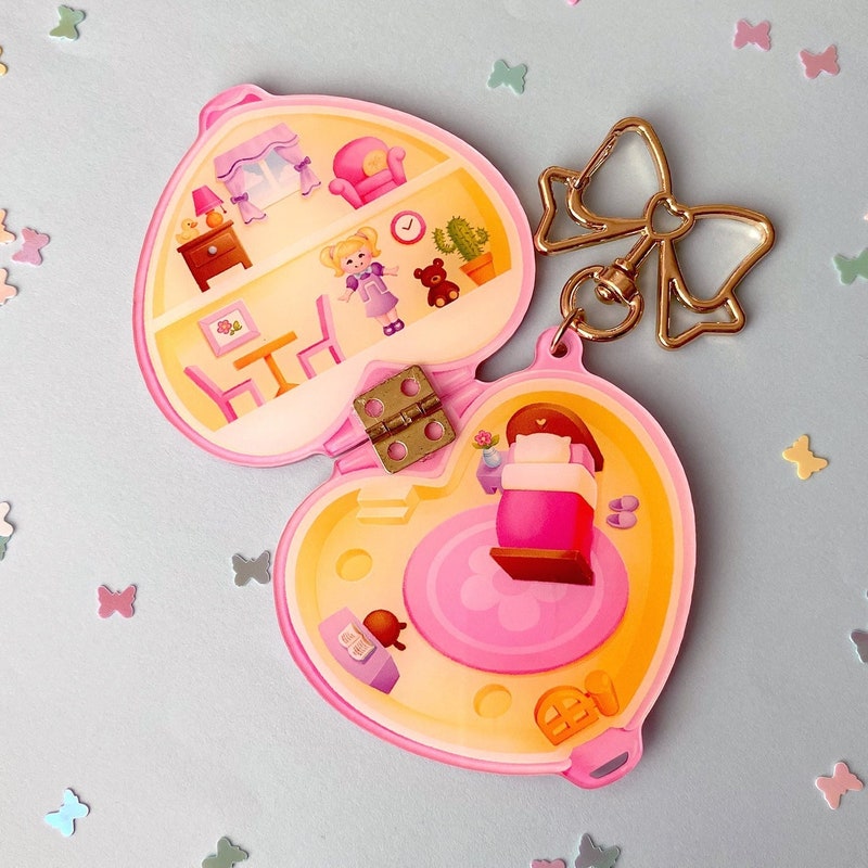 Nostalgic Toy Keychain - Etsy