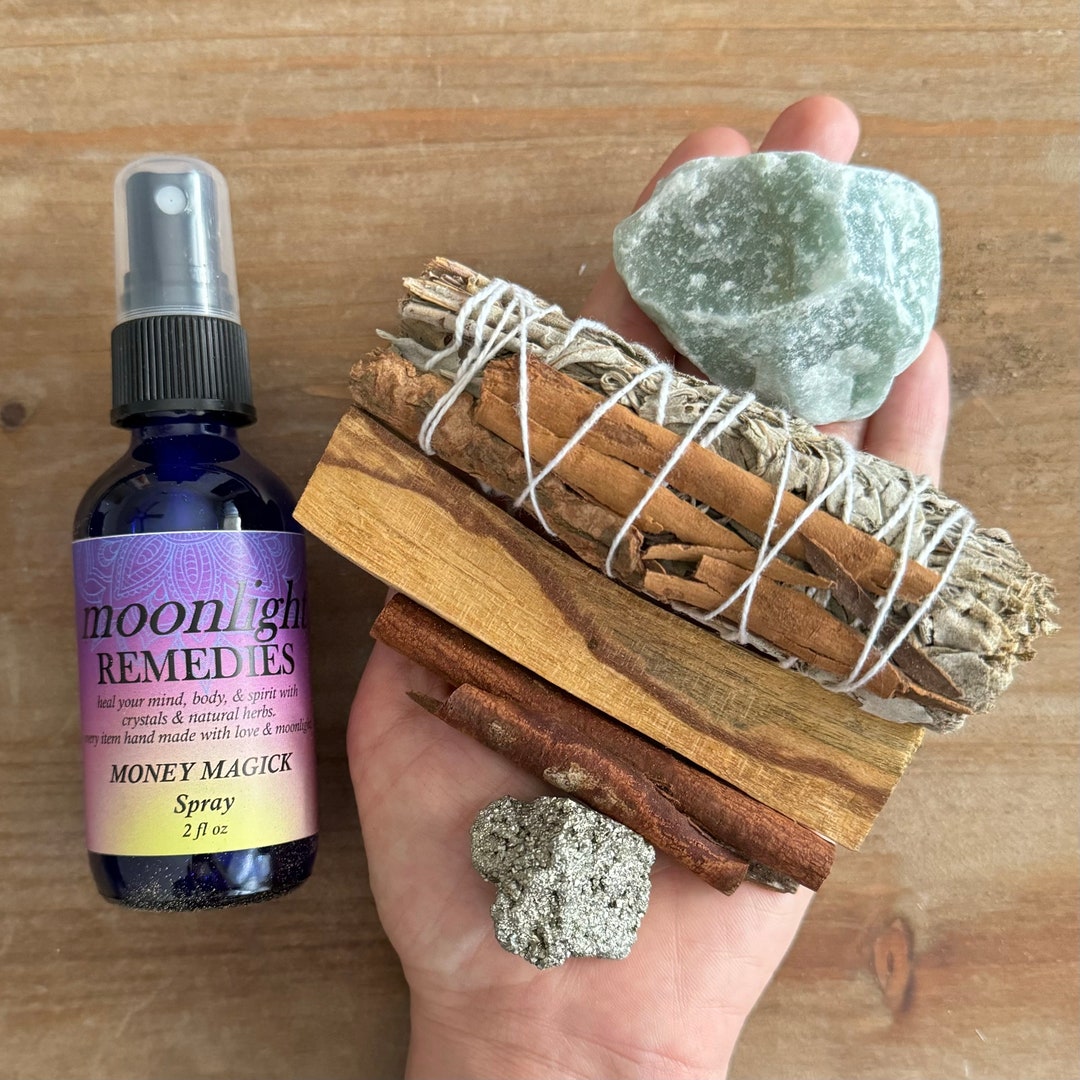 Money Magick Gift Set, Prosperity & Abundance Kit, Attract Wealth Gift ...