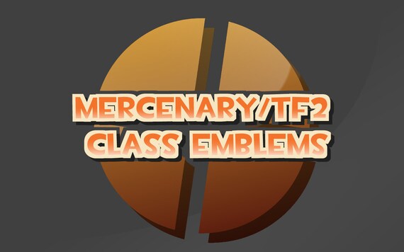 Mercenary Class Emblems/tf2 | Etsy