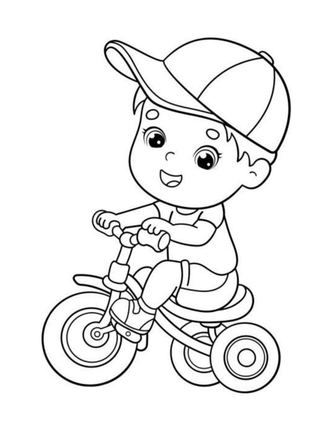Summer/outdoor Themed Coloring Pages for Kids, Printable Coloring Pages ...
