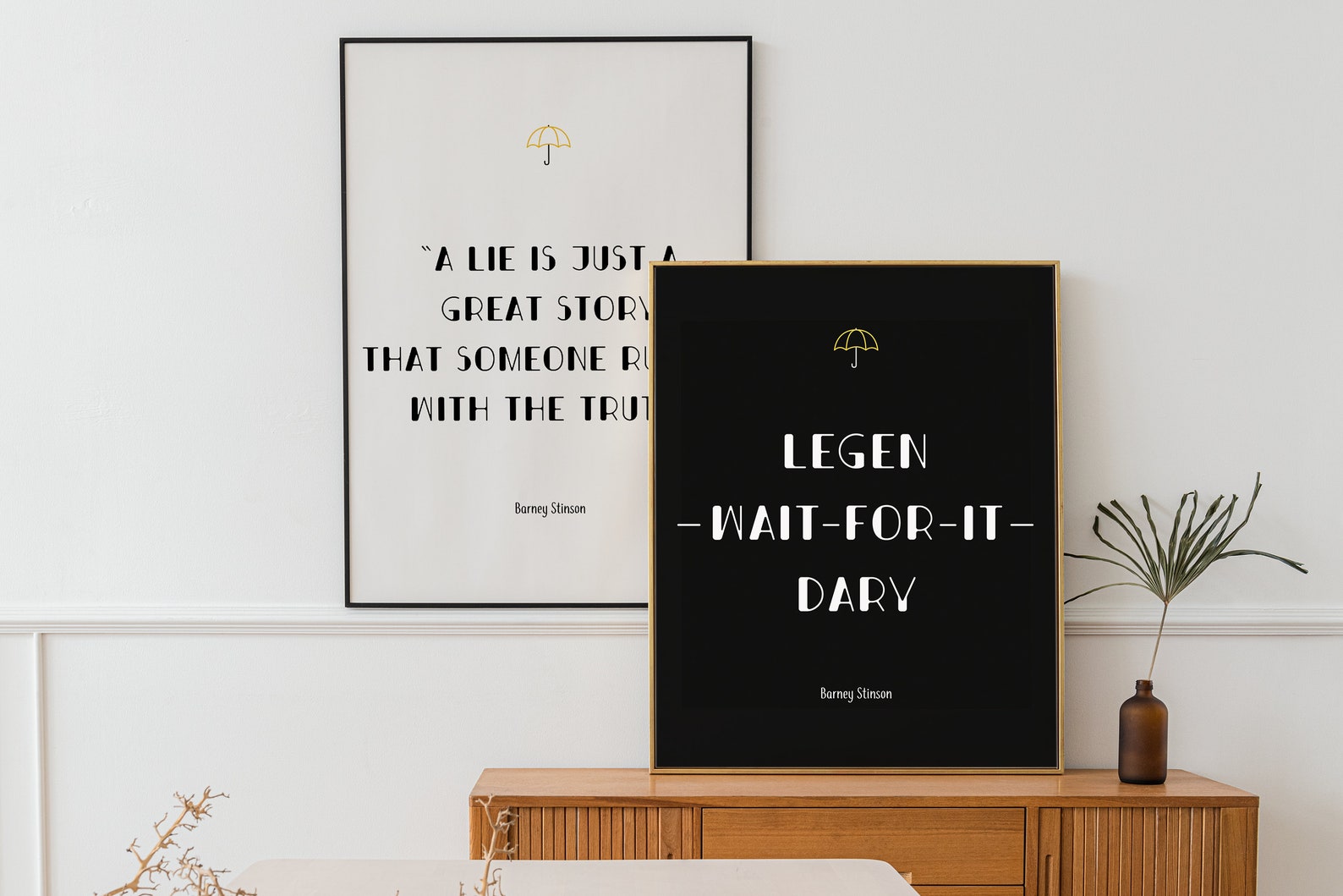 HIMYM BUNDLE of 4 Quote Printable Wall Art Posters | How I Met Your ...