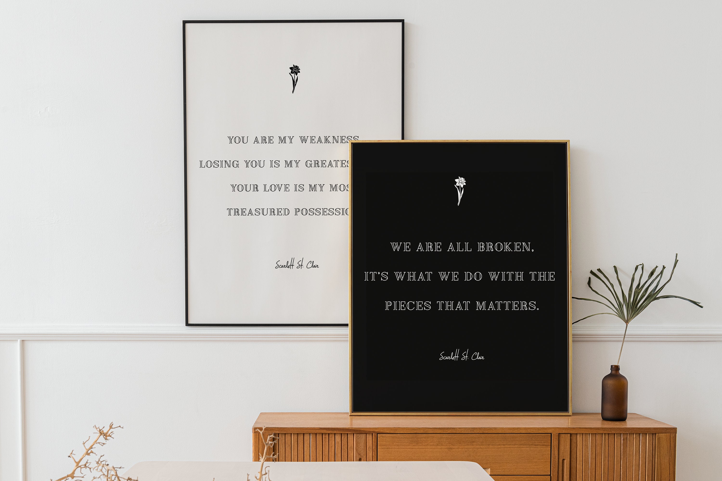 ATOD SJM BUNDLE of 4book Quote Printable Wall Art Posters - Etsy