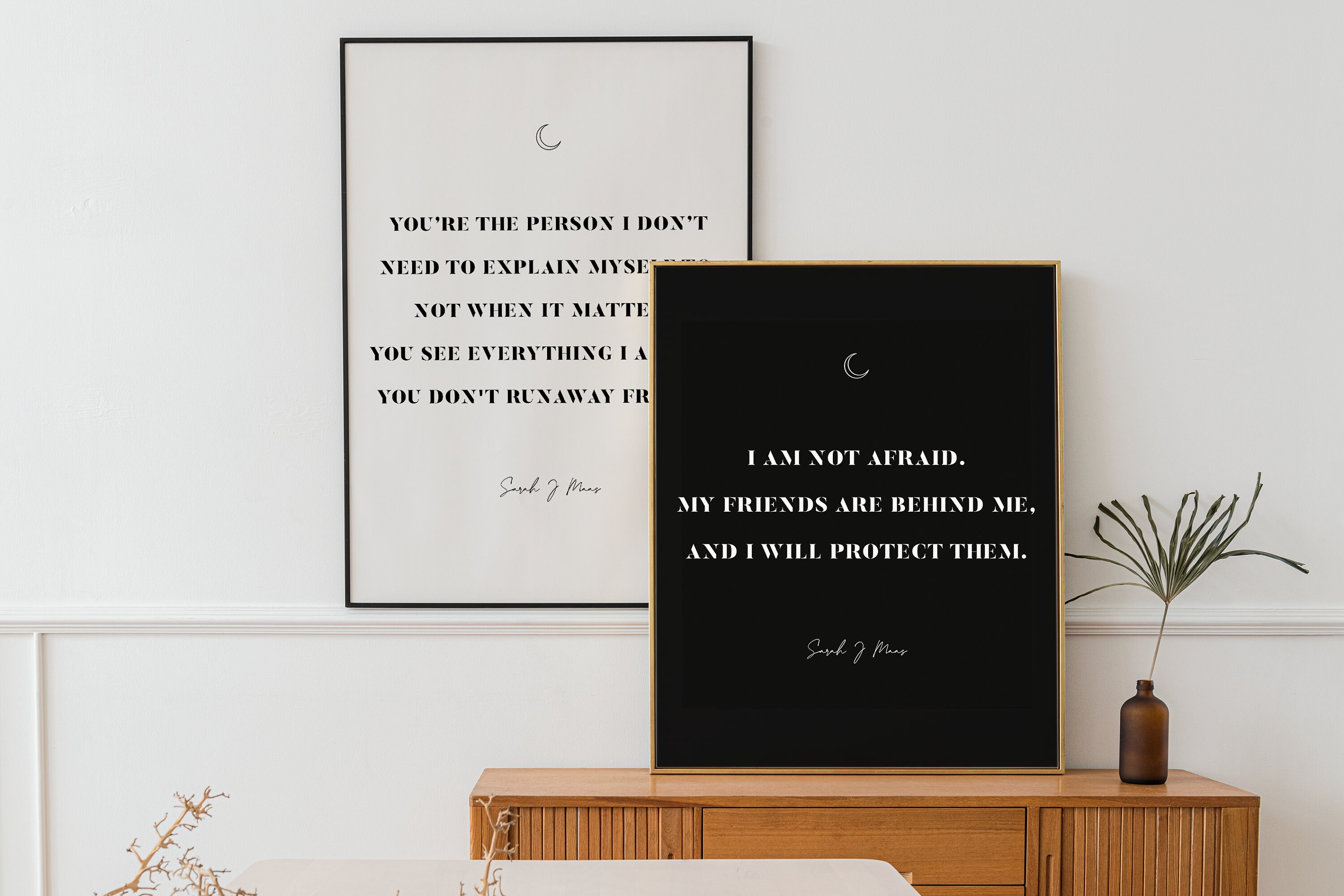 Crescent City SJM BUNDLE of 4 Book Quote Printable Wall Art Posters ...