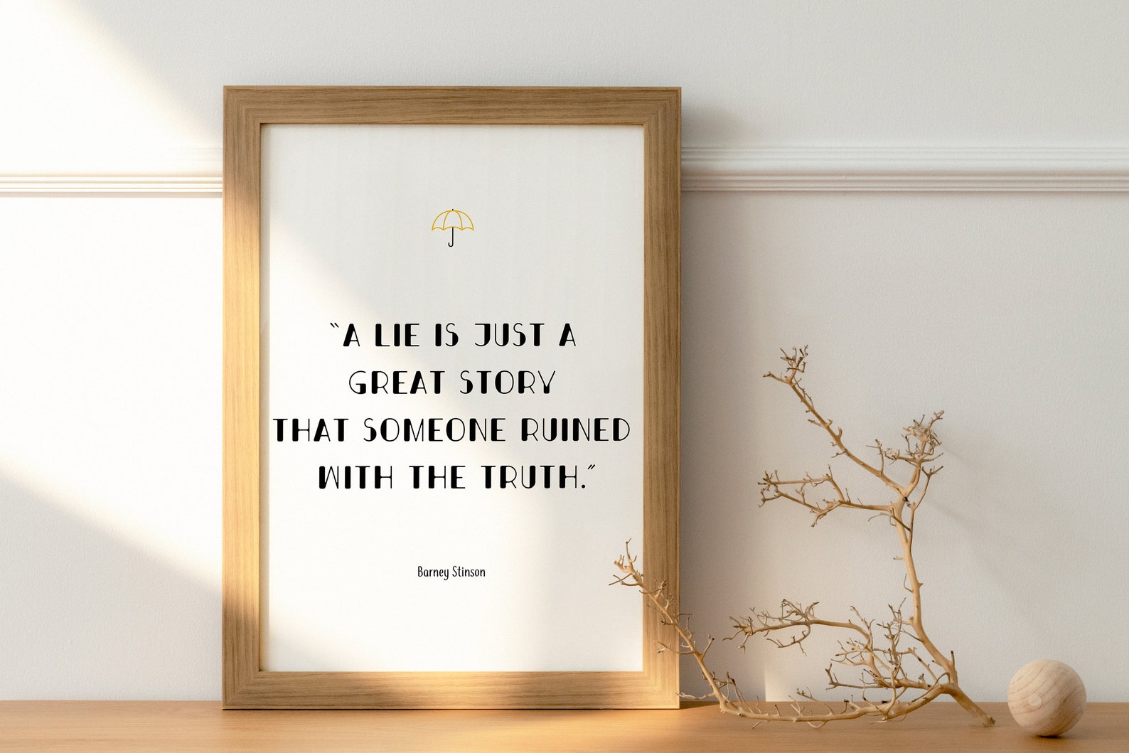 HIMYM BUNDLE of 4 Quote Printable Wall Art Posters | How I Met Your ...