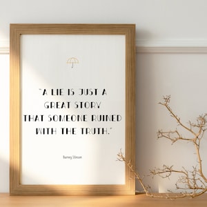 HIMYM BUNDLE of 4 Quote Printable Wall Art Posters | How I Met Your ...