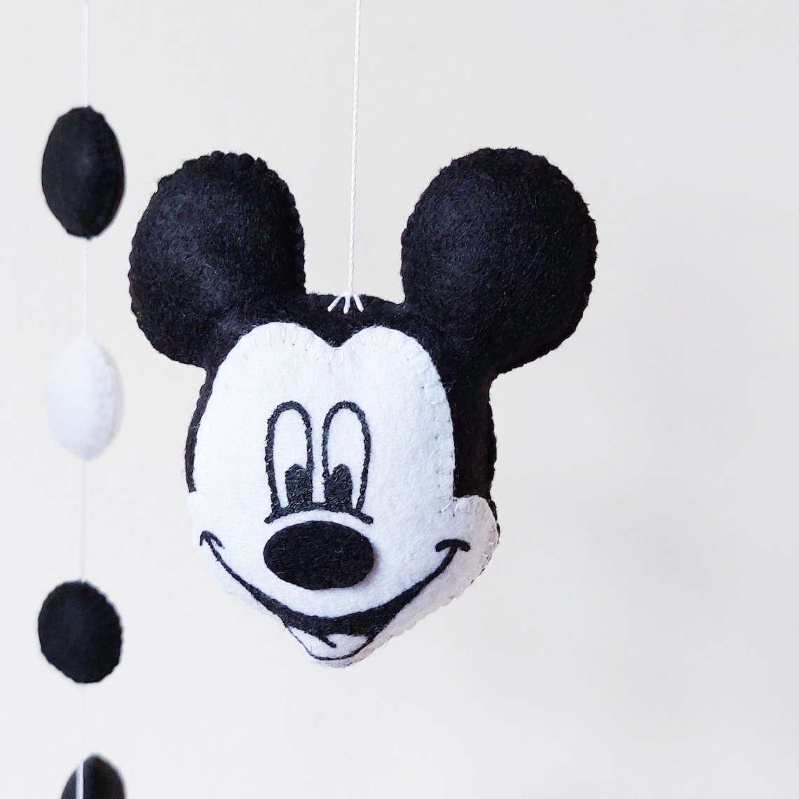 Mickey Mouse Baby Mobile. Hanging Felt Mobile. - Etsy
