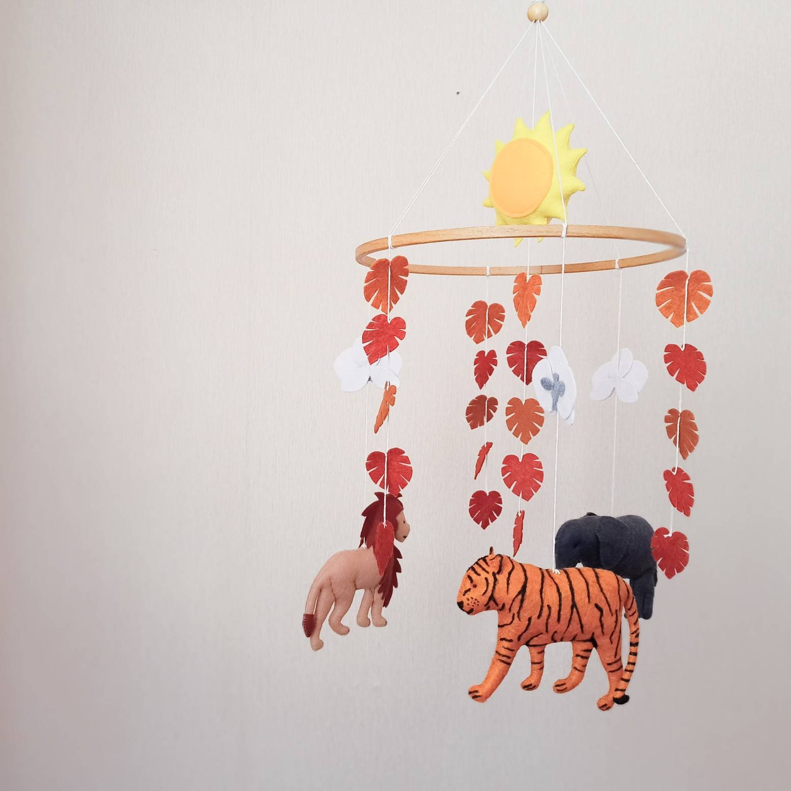 Safari Mobile, Baby Mobile, Jungle Animals, Africa Animals, the Sun ...