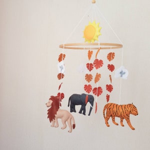 Safari Mobile, Baby Mobile, Jungle Animals, Africa Animals, the Sun ...
