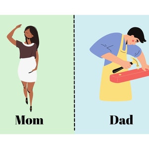 Baby's First Flashcards Family - Etsy Canada