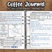 Coffee Journal, Coffee Printable, Coffee Organizer, Coffee Guide - A5 ...