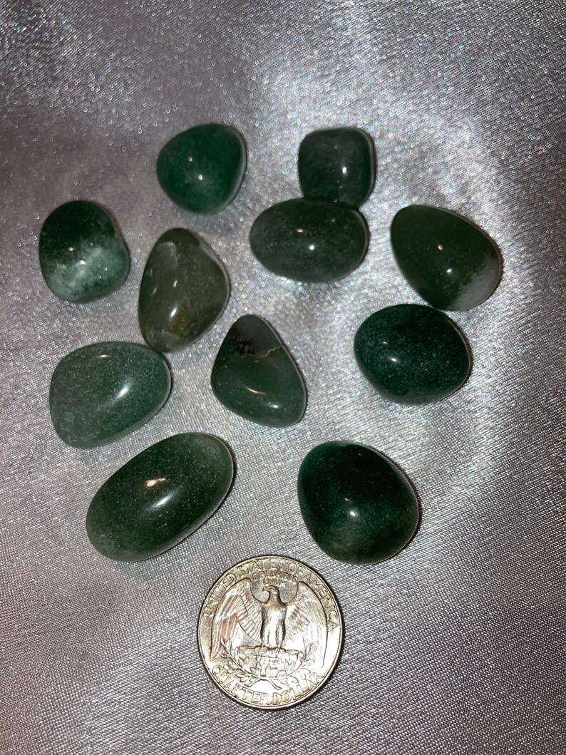 Jade Tumbled Stonehealing Crystalscrystal Tumble Stonesjade | Etsy