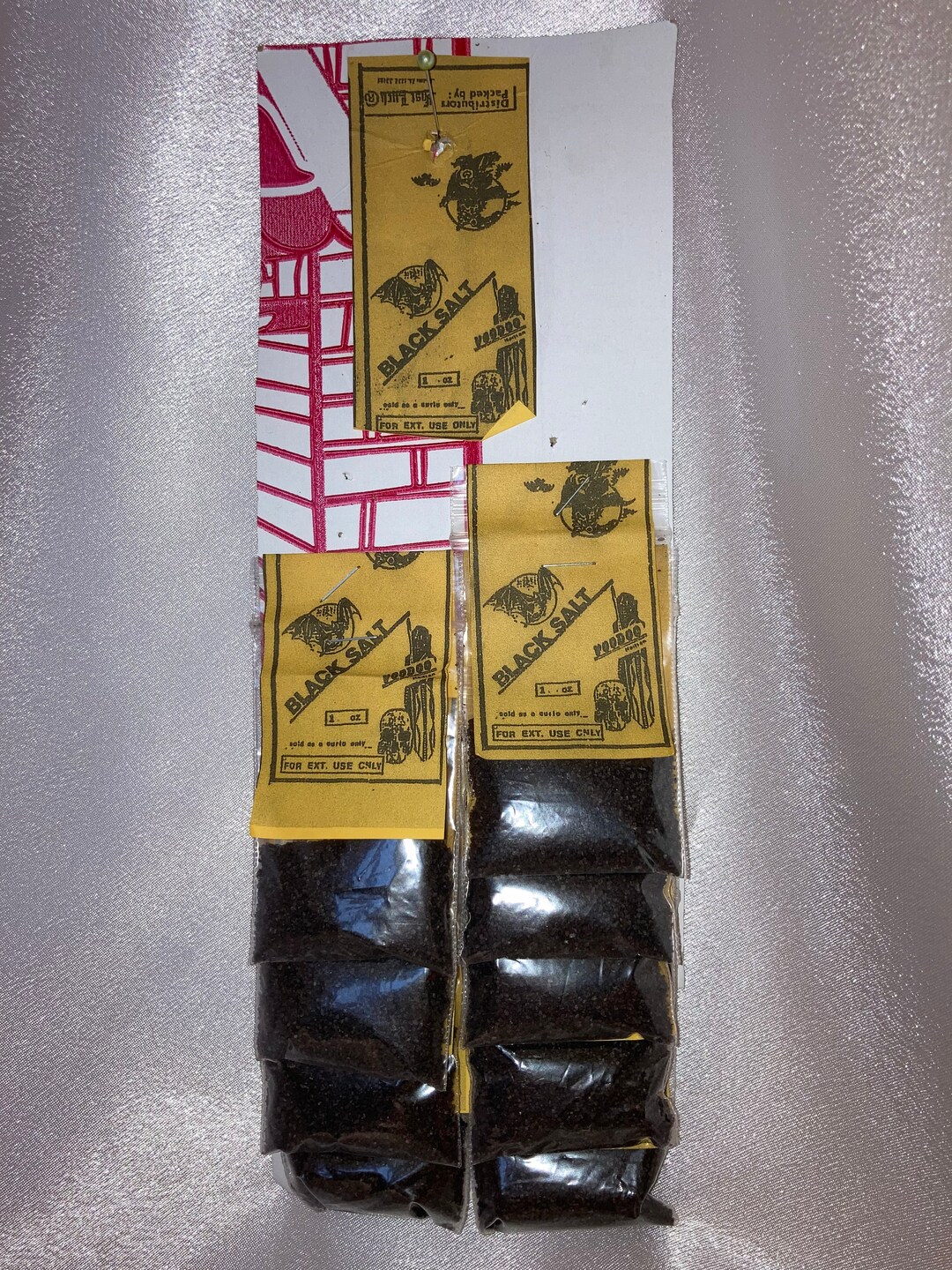 Black Salt,get Rid of Enemies Powder, Protection,brujeria,witchcraft ...
