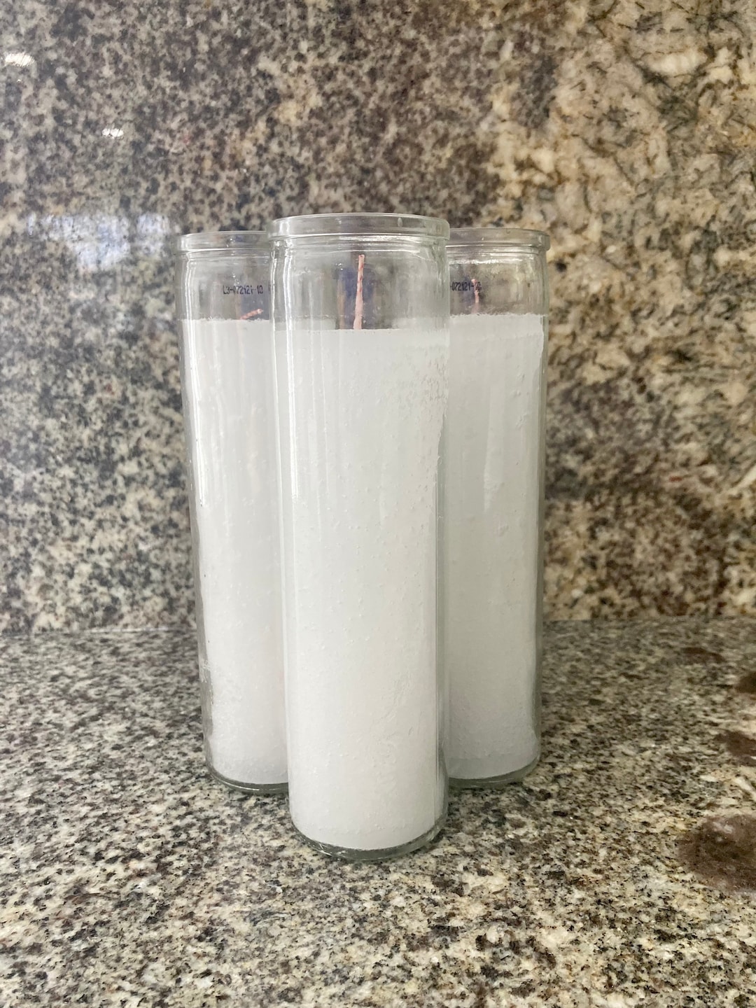 7 Day White Candle,ritual Candle,7 Day Solid Color Glass Candle,plain 7 ...