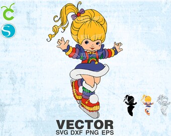 Rainbow Brite Png | Etsy