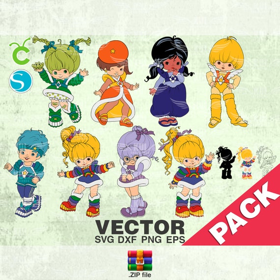 Rainbow Brite Color Kids Names