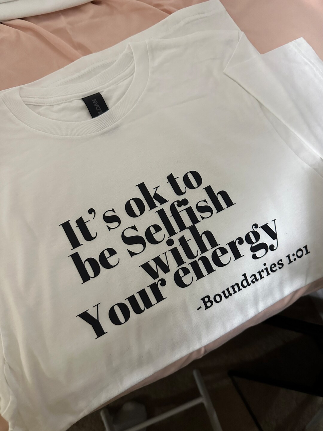 Signature Slogan Tee I Design With Empowering Sayings Spiritual ...