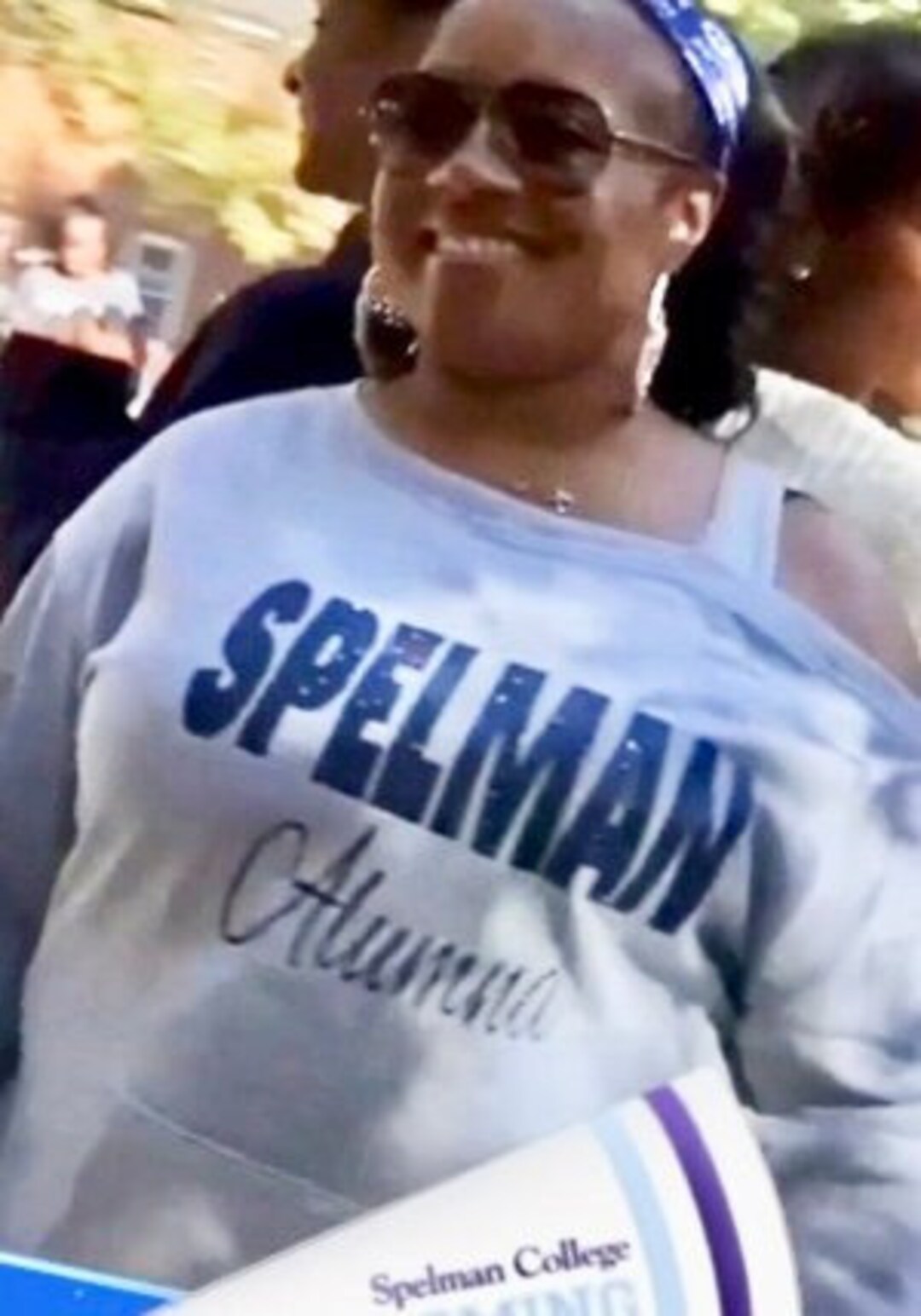 Spelman Alumna off the Shoulder Sweatshirt, Spelman College Alumna - Etsy