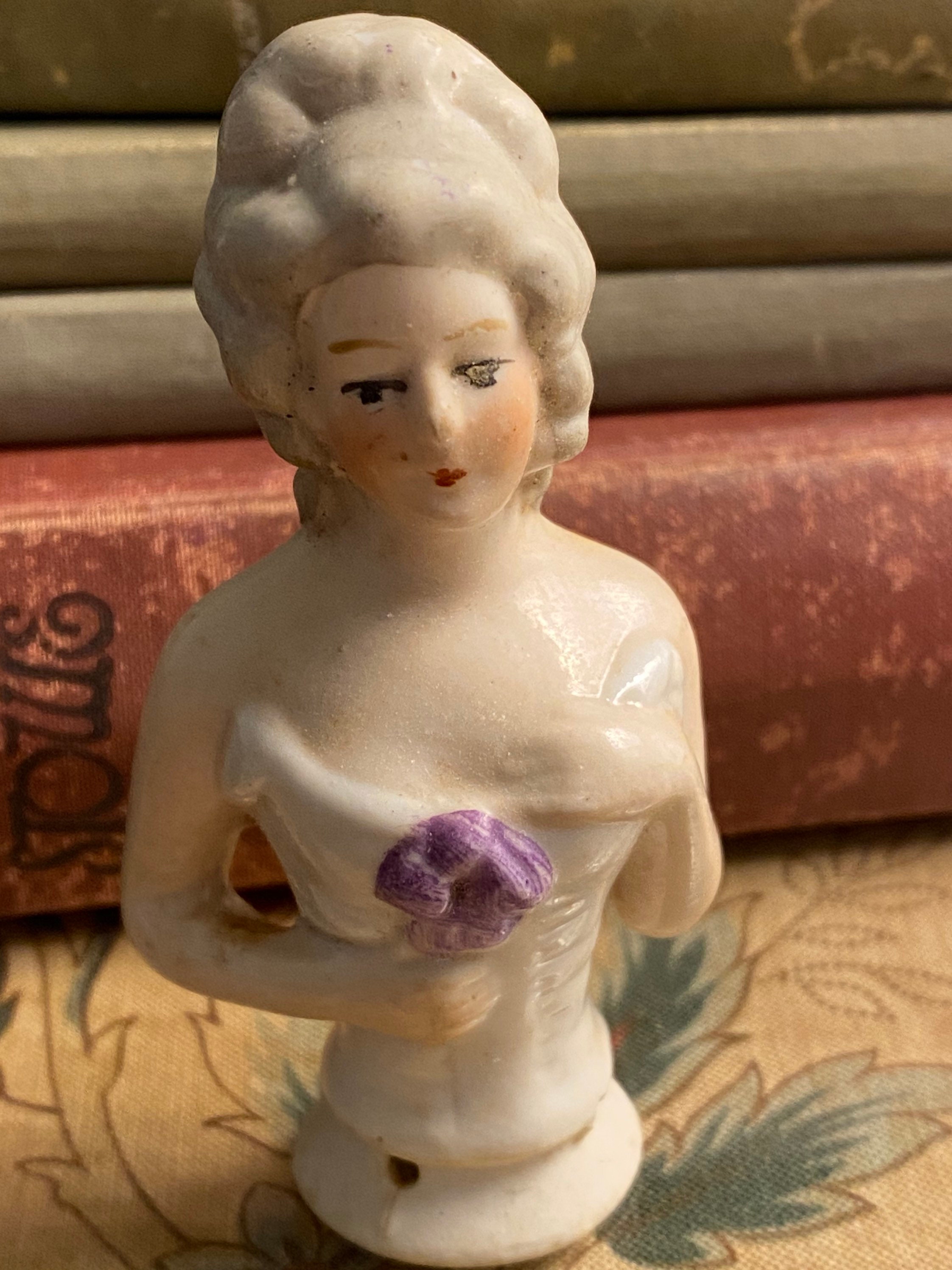 Antique porcelain pincushion half doll made in Germany | Etsy Antique porcelain pincushion half doll made in Germany | Etsy