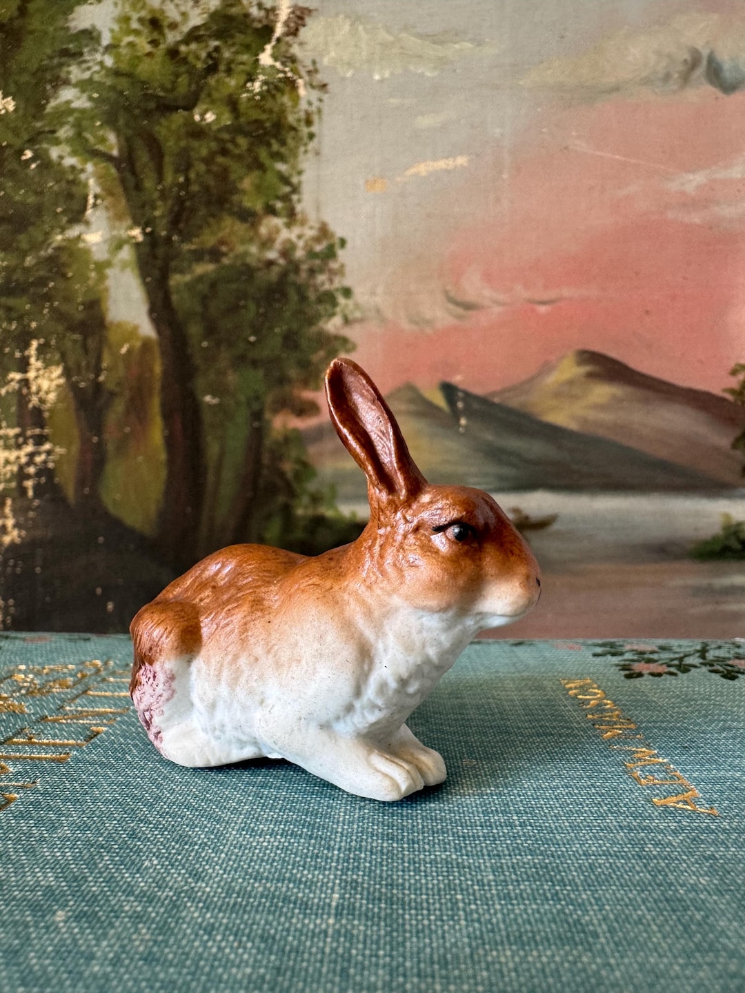 Antique Hertwig Bisque Bunny Rabbit Made in Germany Penny Doll ...