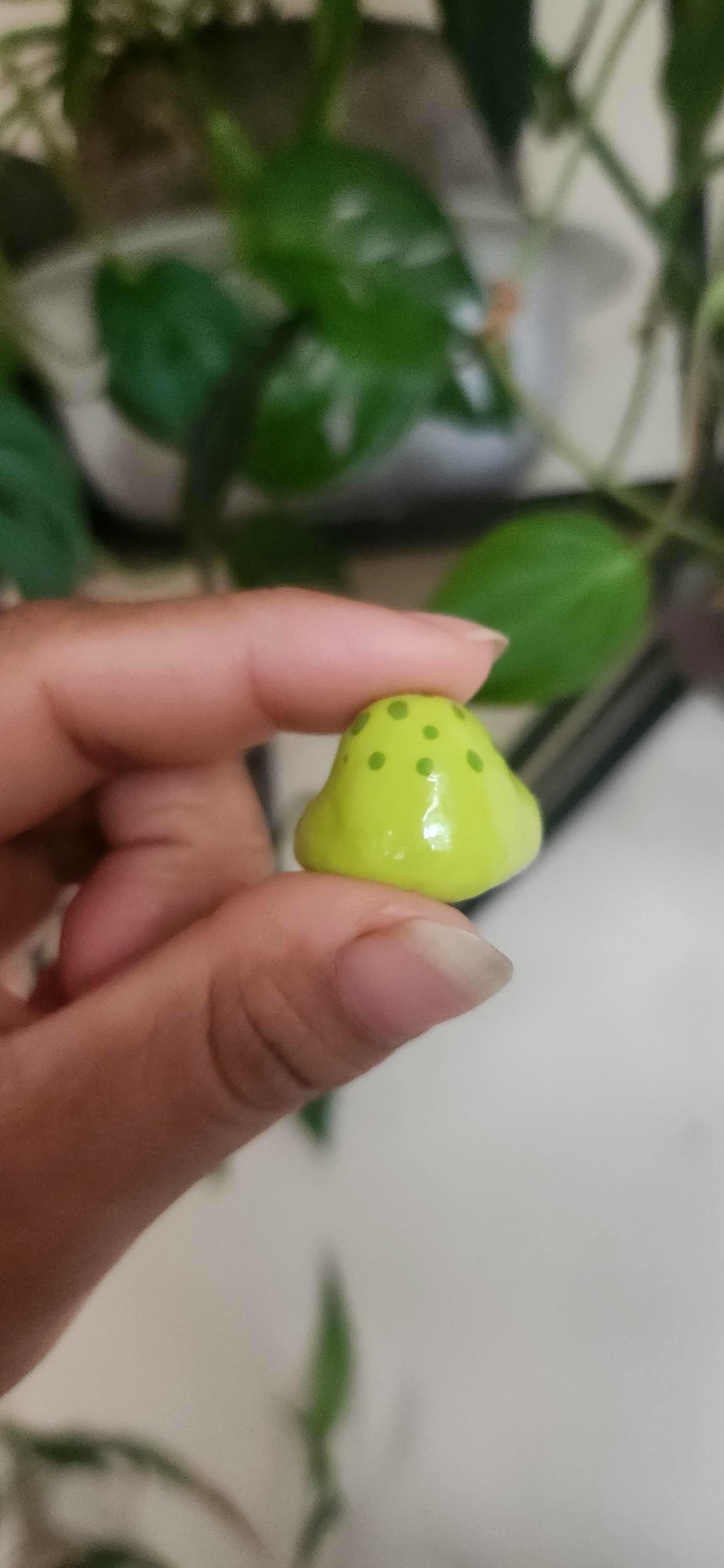 Tiny Frog Desk Buddy, Sitting Frog Desk Pal, Clay Desk Buddy, Small ...