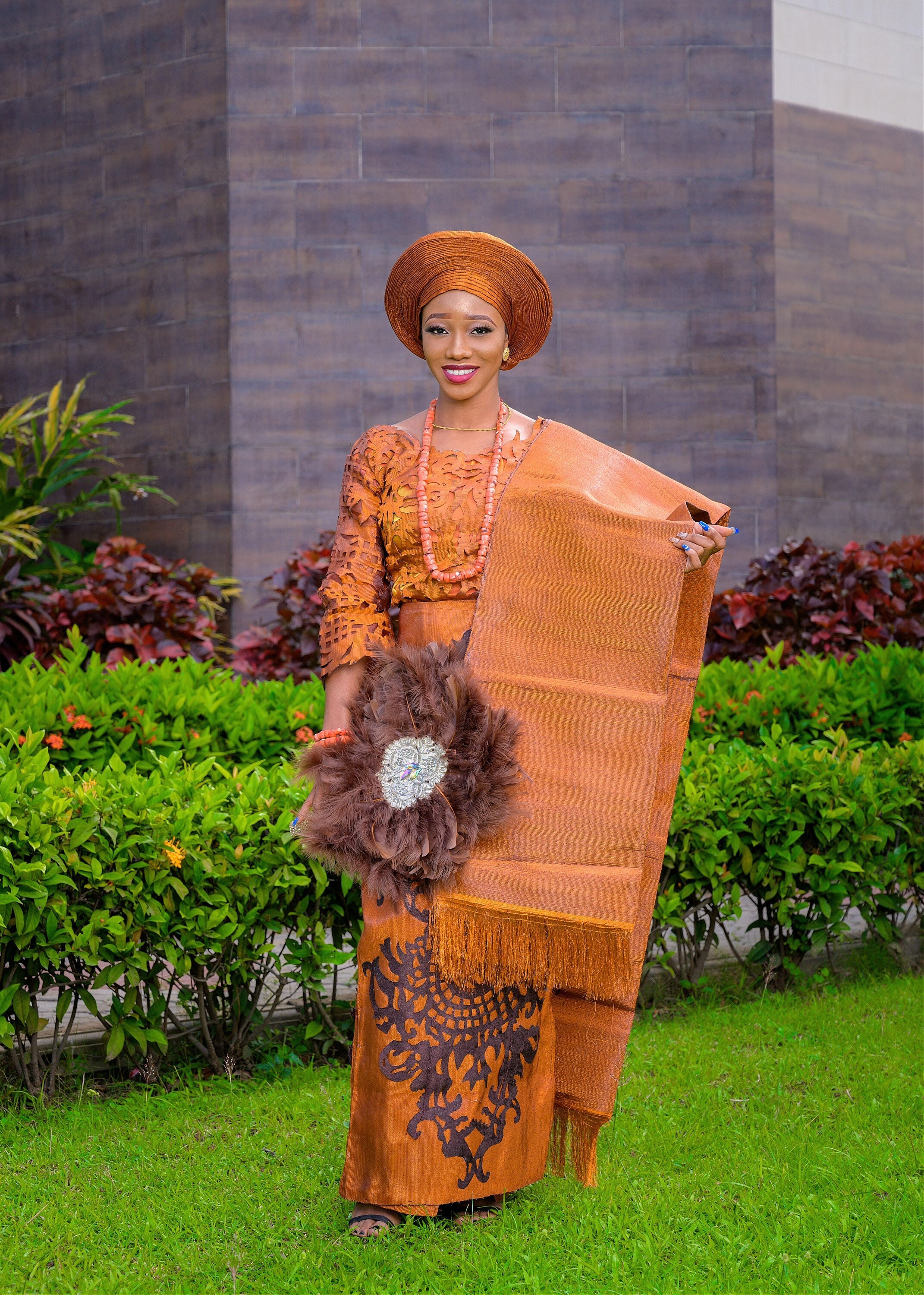 Aso Oke for Couple | Aso Oke Agbada | Aso Oke Blouse and Skirt (please ...