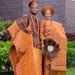 Aso Oke for Couple | Aso Oke Agbada | Aso Oke Blouse and Skirt (please ...
