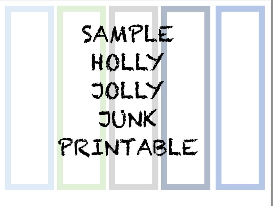 Colorful Margins for Your Bible - Etsy