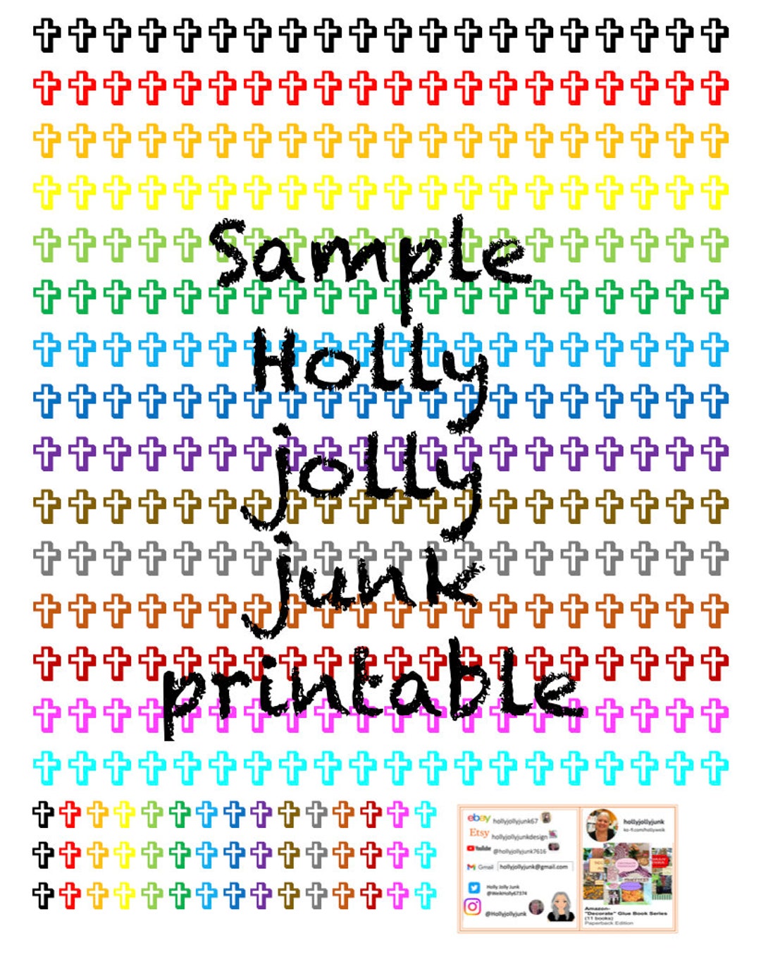 Small Cross Printable - Etsy