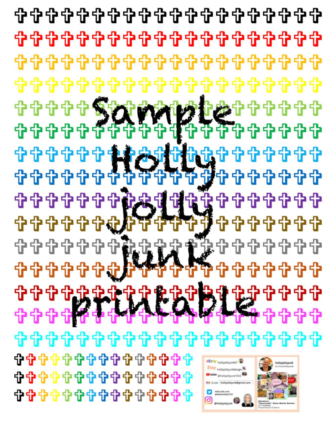 Small Cross Printable - Etsy