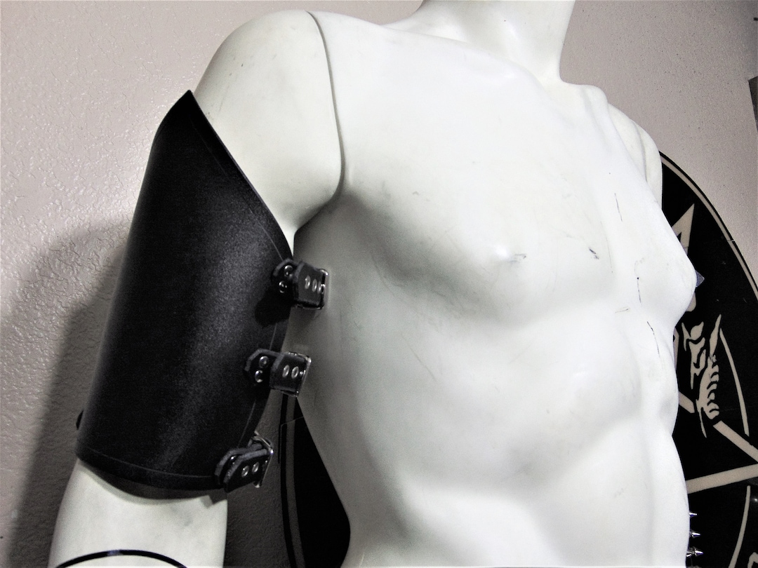 RIGOR MORTIS Plain Genuine Leather Armband Thrash Metal - Etsy